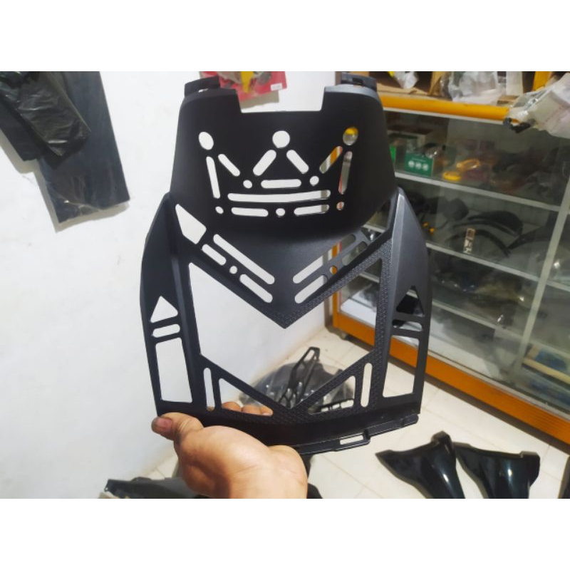 Jual cover dek center mesin coak custom beat LED K1A deluxe street 2020 ...