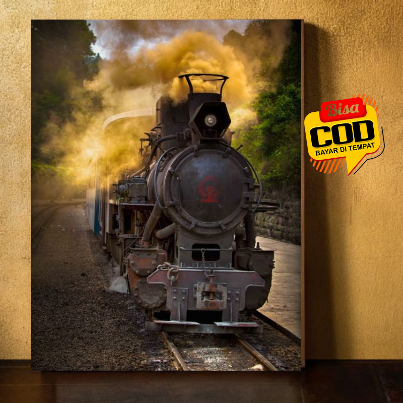 Jual Poster Gambar Kereta Api Hiasan Dinding Aesthetic Dari Mdf ...