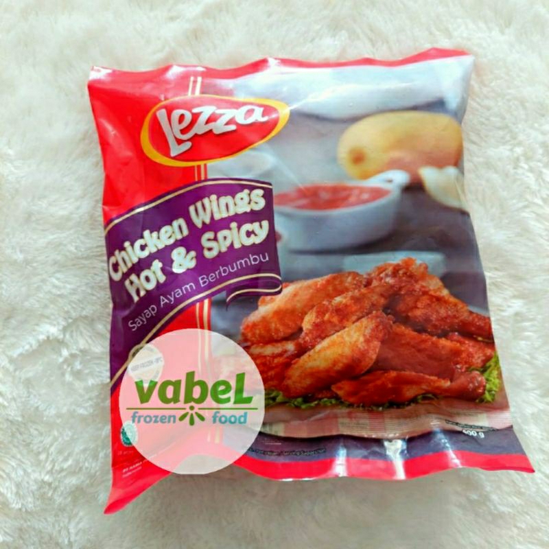 Jual Lezza Chicken Wings Hot & Spicy 400g | Shopee Indonesia