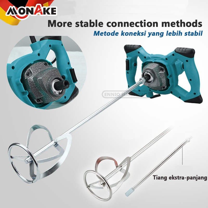Jual Mesin Pengaduk Cat / Paint Mixer / Electric Mixer MONAKE MK6116 ...