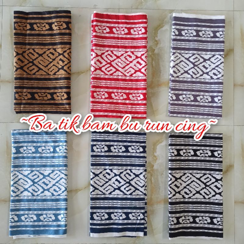 Jual crn kain batik songket motif songket batik Palembang Asmat etnik ...