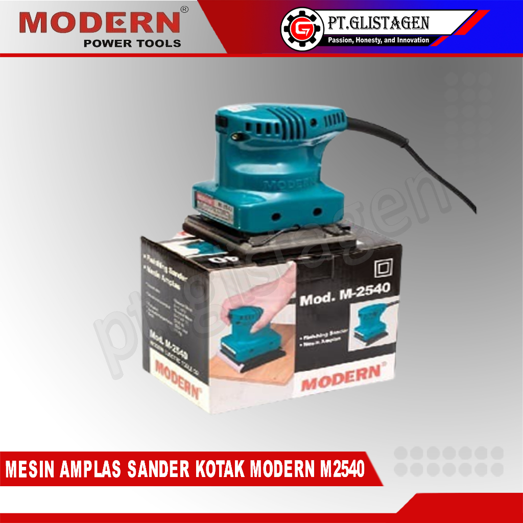 Jual MODERN 2540 Mesin Sander Amplas Kayu Kotak M-2540 | Shopee Indonesia
