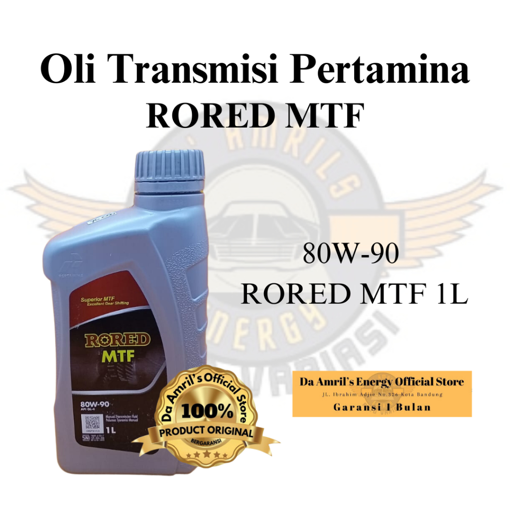 Jual Oli Pertamina Fluid 80W-90 Rored MTF 1liter | Shopee Indonesia