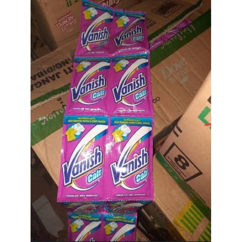 Jual Vanish Pink Sachet 6pcs x 60ml | Shopee Indonesia