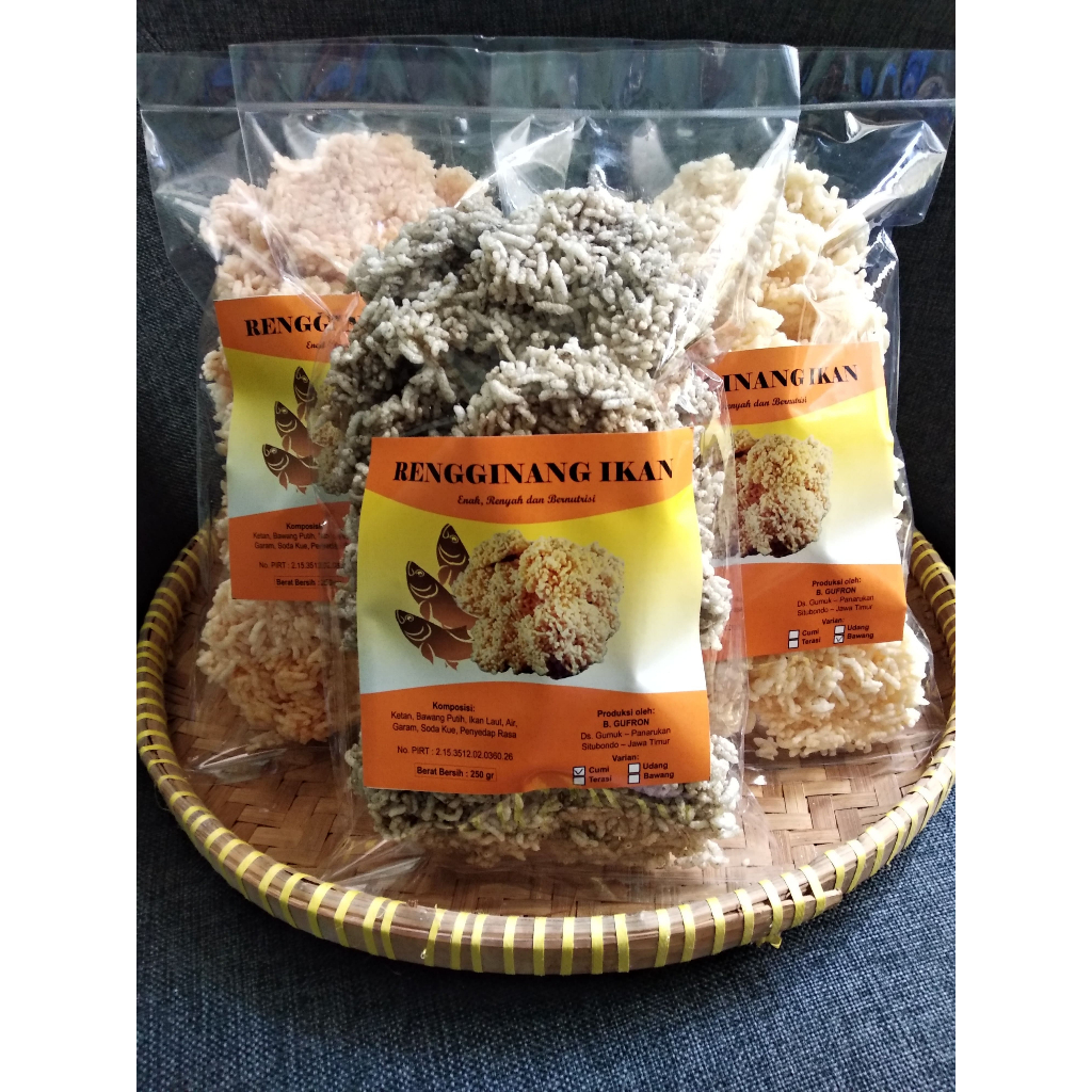 Jual RENGGINANG MATANG (cumi, udang, bawang, terasi) | Shopee Indonesia
