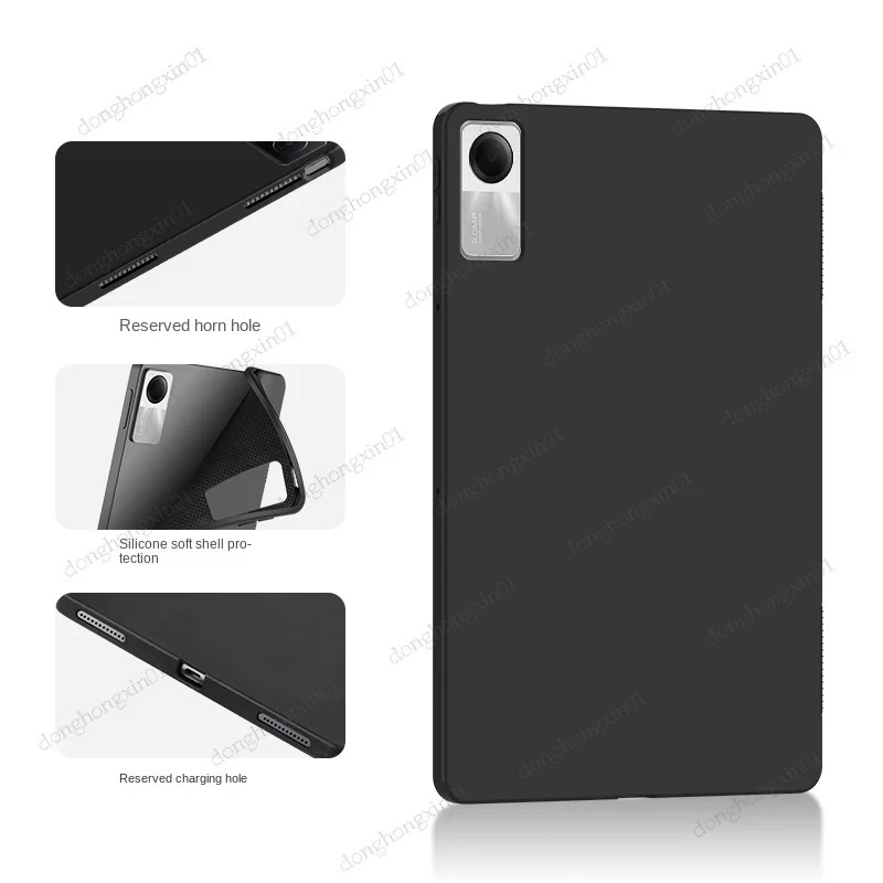 Jual Soft case Black matte Xiaomi Redmi pad SE 11inch 2023 silikon ...