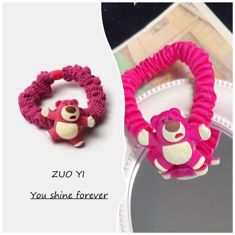 Jual ikat rambut lotso usus sedang kuciran rambut usus Lotso | Shopee ...