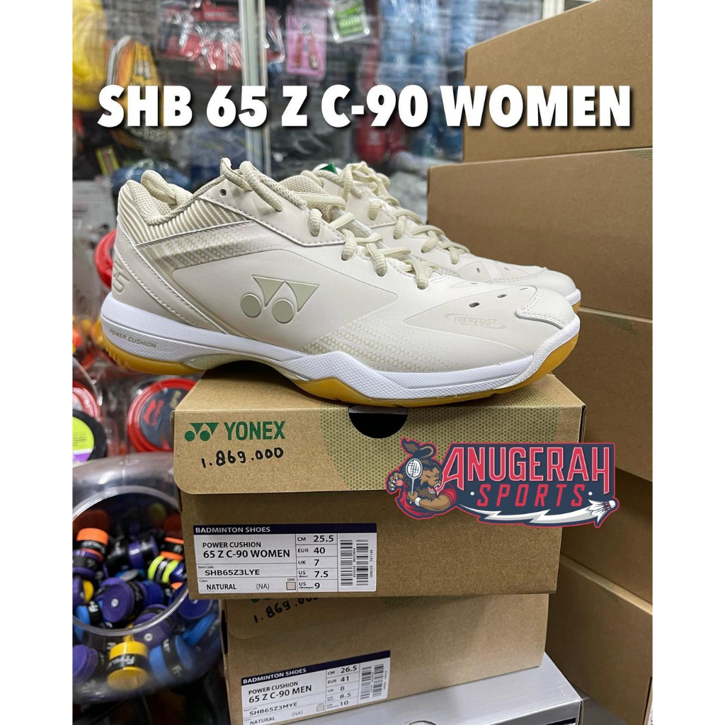 Jual Sepatu Badminton YONEX POWER CUSHION 65 Z C-90 WOMEN (SHB65Z3LY) ORIGINAL | Shopee Indonesia