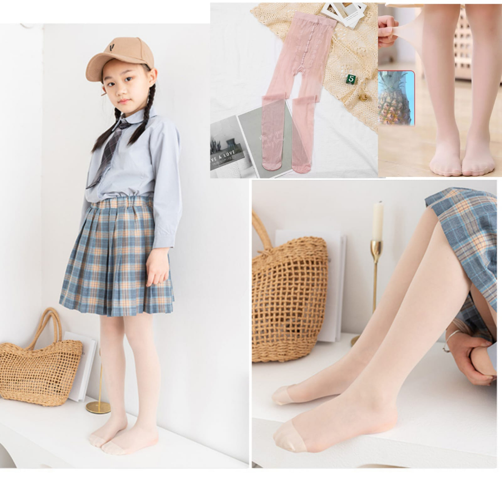 Jual IVSHOP - Stocking Anak model Celana Sepinggang Transparan Stoking ...