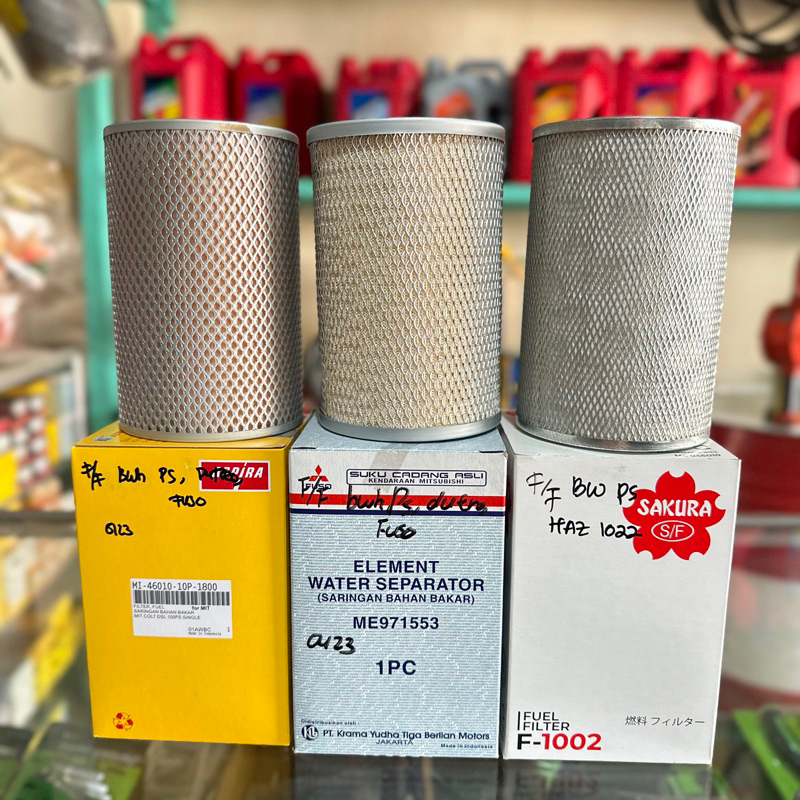 Jual Element Water Seperator / Filter Solar Bawah KTB PS, Canter, Dutro ...