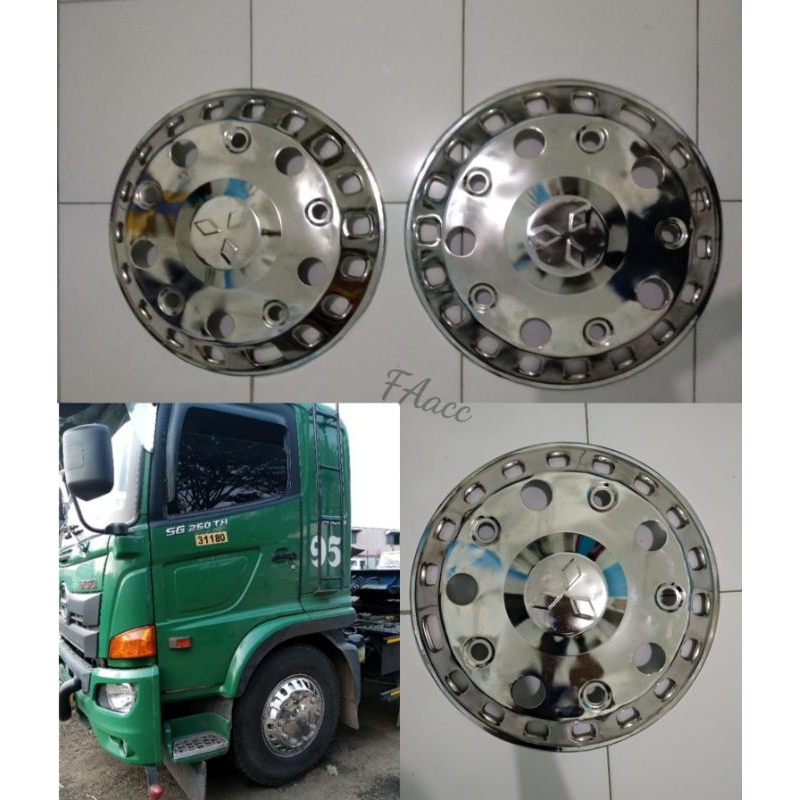 Jual weldop Truk/Bus ring 20 lobang baut 10 dop roda Truk Fuso Hino ...
