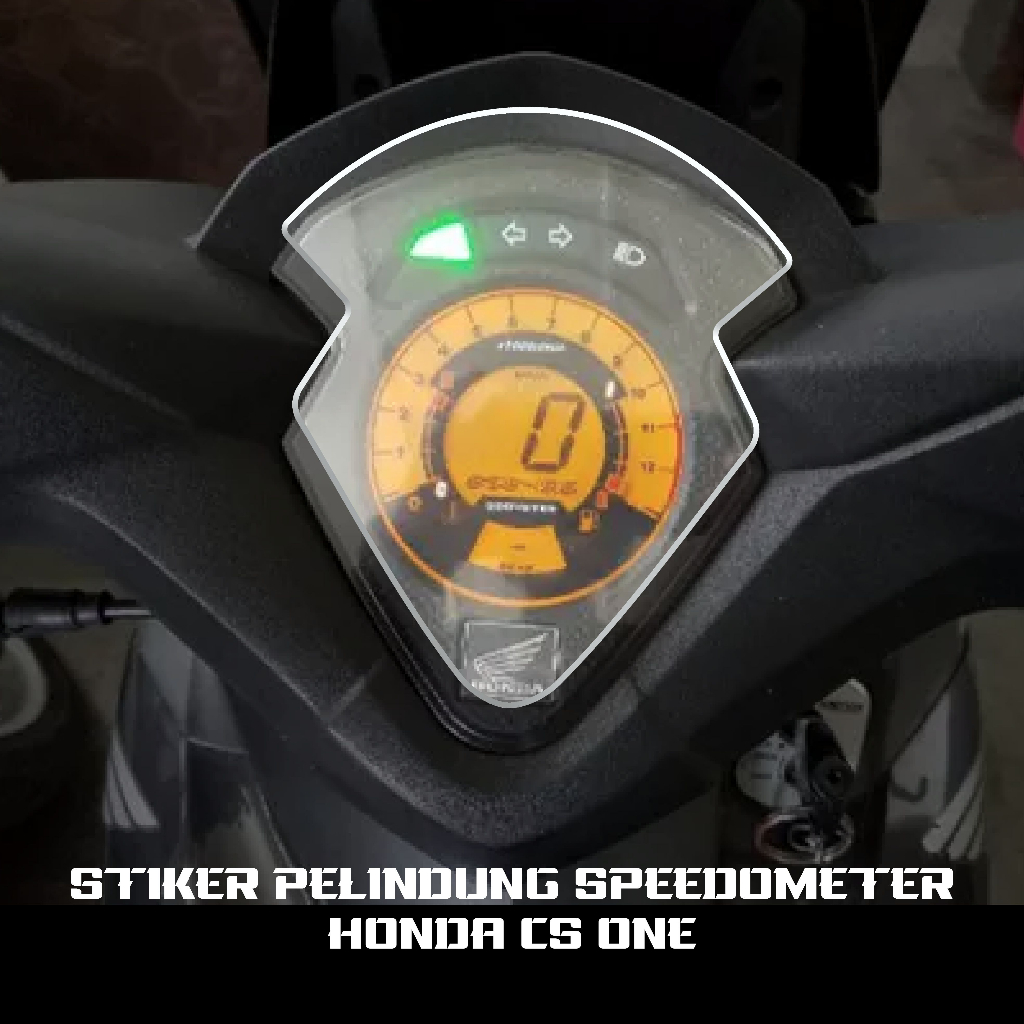 Jual Stiker Pelindung Speedometer Honda CS1 One Variasi Emblem Anti ...
