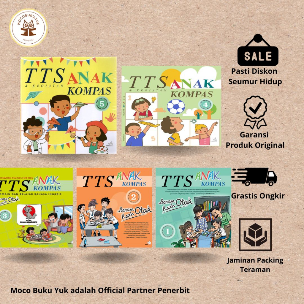Jual Tts Anak Kompas jilid 5/4/3/2/1 | Shopee Indonesia