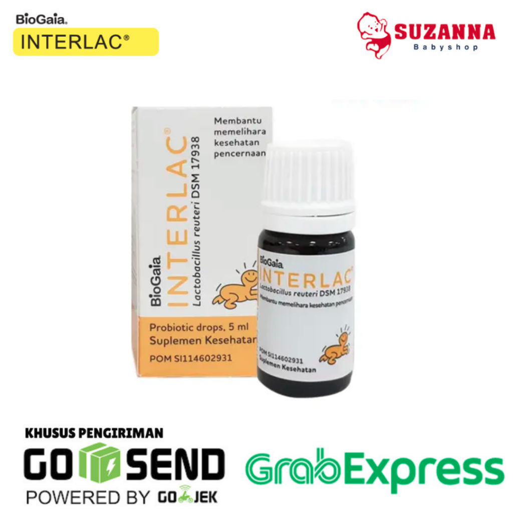 Jual Interlac Drop Oil 5ml / Suplemen anak | Shopee Indonesia