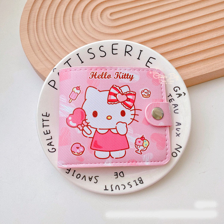 Jual DOMPET ANAK SANRIO LIPAT 1 HELLOKITTY MELODY KUROMI CINNAMONROLL ...