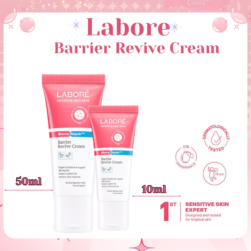 Jual Labore Sensitive Skincare Biome Repair Barrier Revive Cream 50ml ...