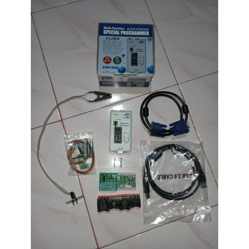 Jual Rt809f Rt809 Komplit Fullset Isp Universal Programmer Shopee