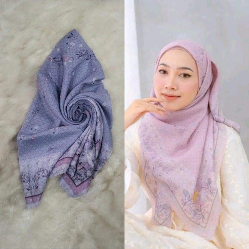 Jual Hijab Voal Motif/Hijab Segi Empat Motif/Hijab Motif | Shopee Indonesia