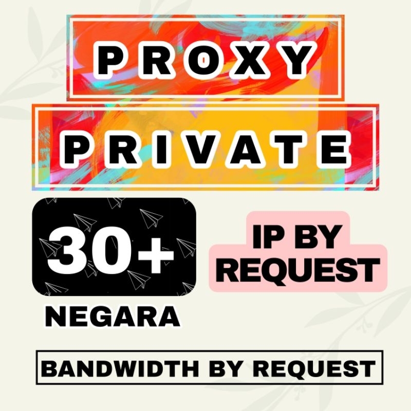 Jual Proxy Private Garansi | Shopee Indonesia