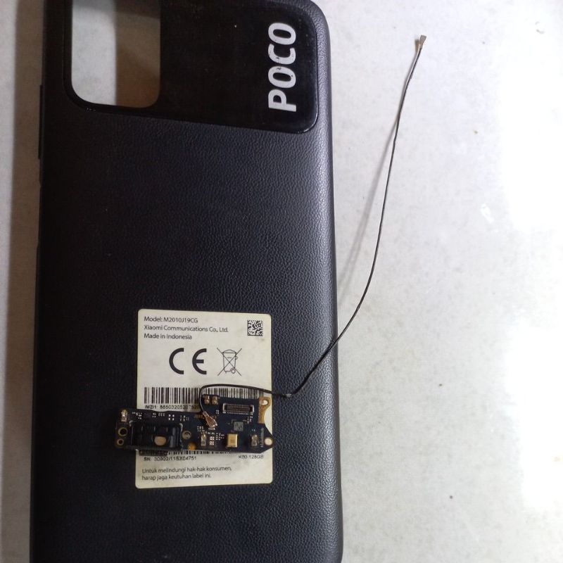 Jual Mesin bawah board bawah antena poco m3 redmi 9t | Shopee Indonesia