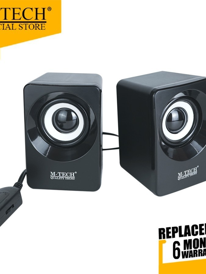 Jual Speaker Aktif Portable Multimedia M-tech A2 For PC Komputer Laptop ...