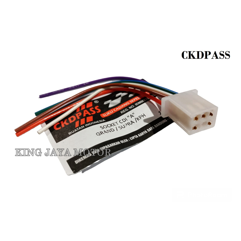 Jual SOKET CDI GRAND/SUPRA CKD PASS // Soket Socket CDI Grand Supra ...