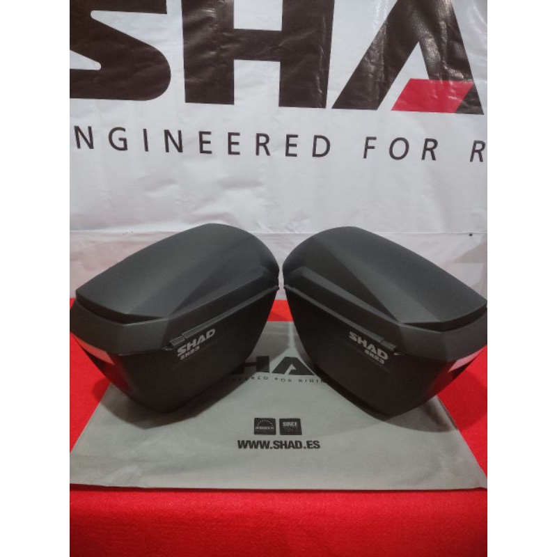 Jual BOX SHAD SH23 BLACK BOX SAMPING ATAU SIDEBOX | Shopee Indonesia