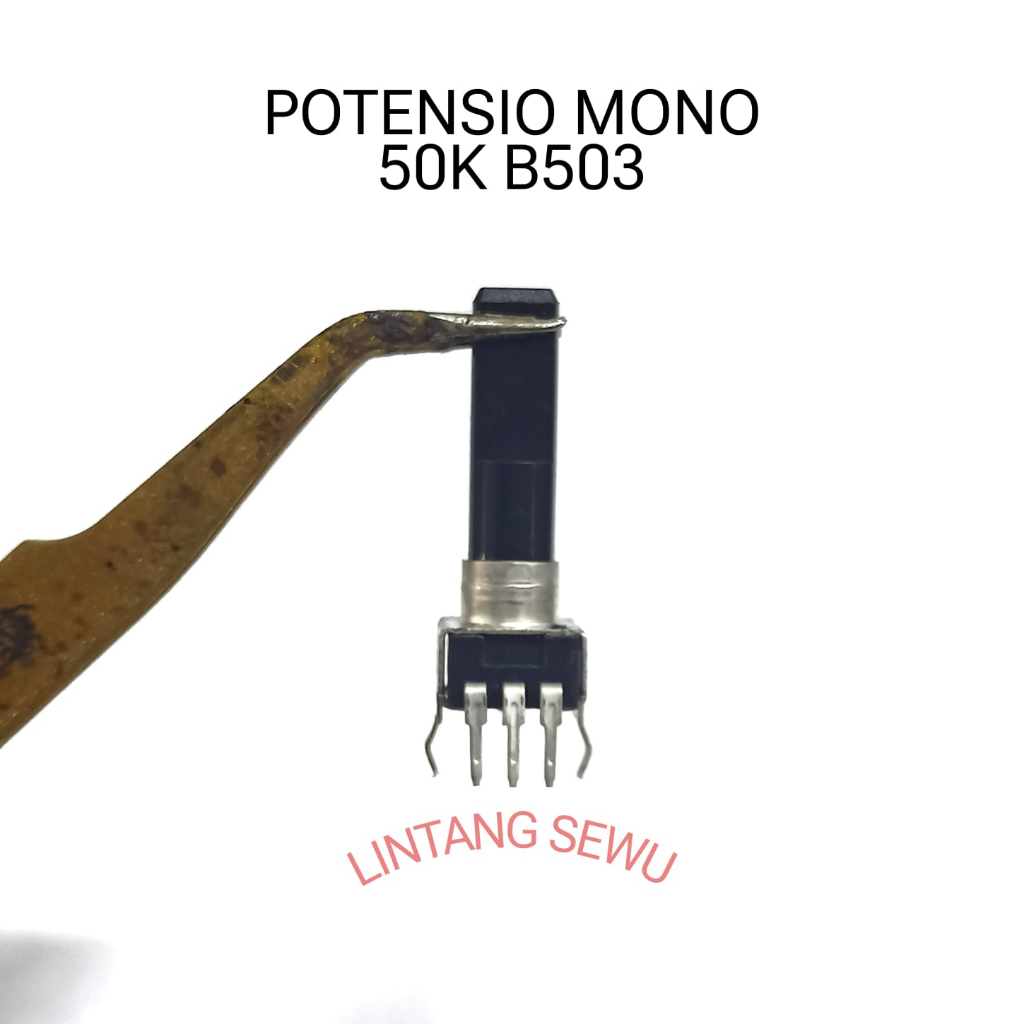 Jual POTENSIO MONO B503 POTENSIOMETER MIXER 3 PIN 3 KAKI 50K 50KILO OHM ...