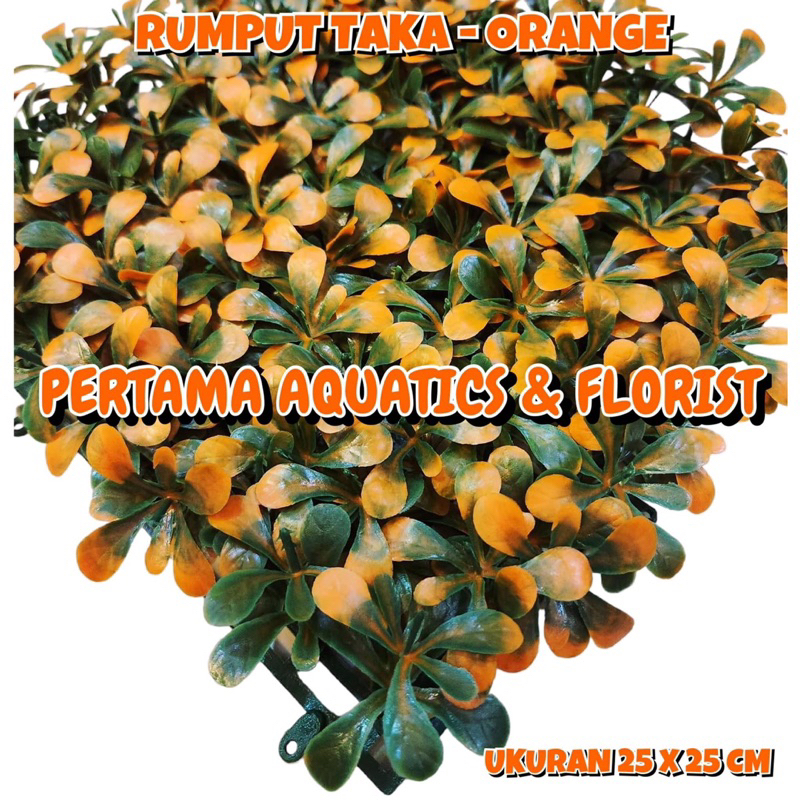 Jual Rumput Lenia Taka Uk.25X25 Cm/ Rumput Plastik/ Bunga Plastik/ Daun ...