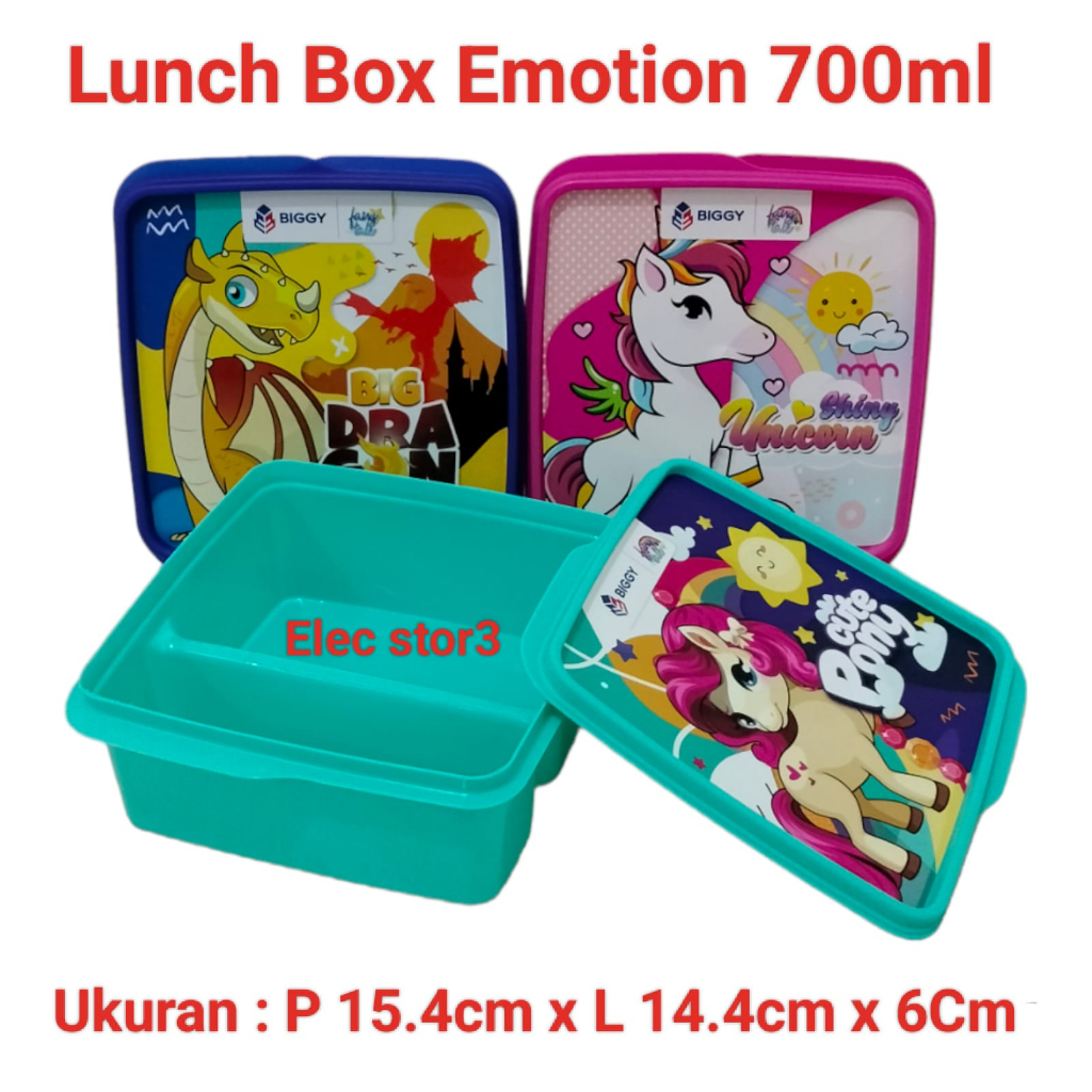 Jual Kotak Makan EMOTICON 700ml / Lunch Box EMOTICON Souvenir Ulang ...