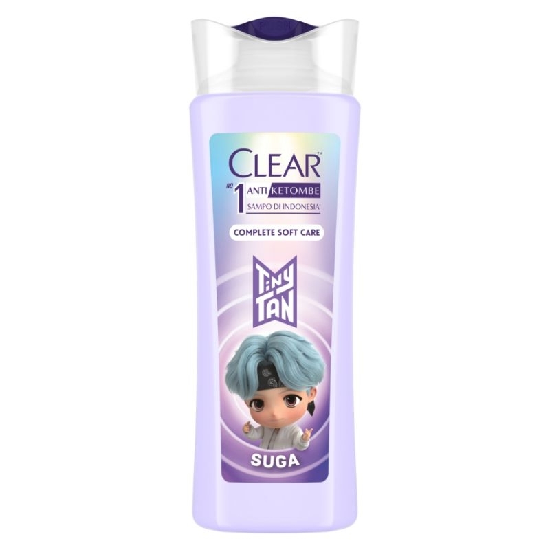 Jual Clear Shampoo Anti Ketombe Complete Soft Care Tiny Tan 160ml | Shopee Indonesia
