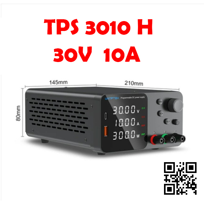 Jual DC PSU WANPTEK Power Supply TPS3010H TPS3010 H TPS 3010 H 30V 10A | Shopee Indonesia