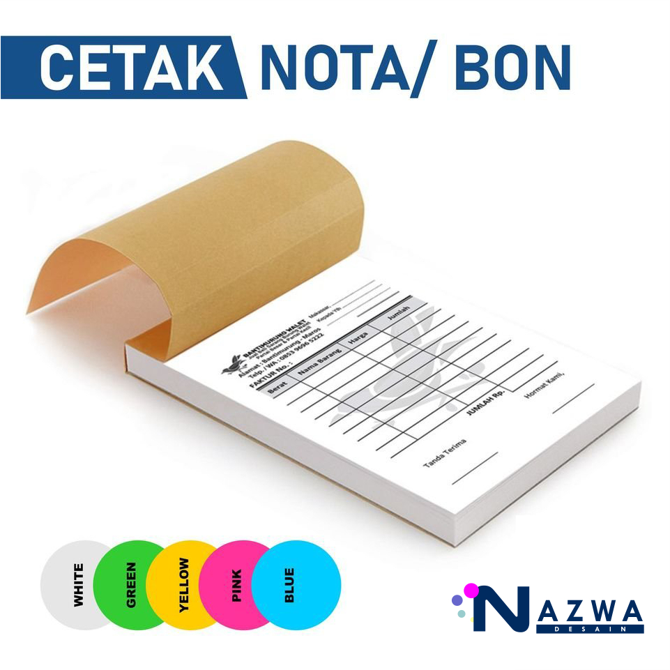 Jual NOTA - BON - KWITANSI - SURAT JALAN - FAKTUR | Shopee Indonesia