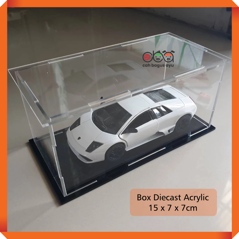 Jual Box Display Acrylic Diecast Kotak Akrilik 15x7x7 cm | Shopee Indonesia