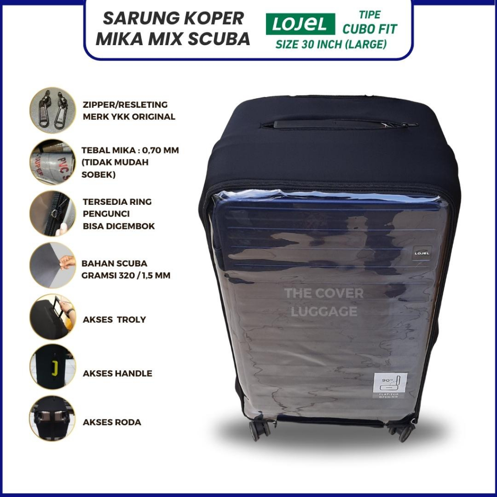 Jual The Cover - Sarung Koper/Pelindung Koper/Cover Koper Mika Mix ...