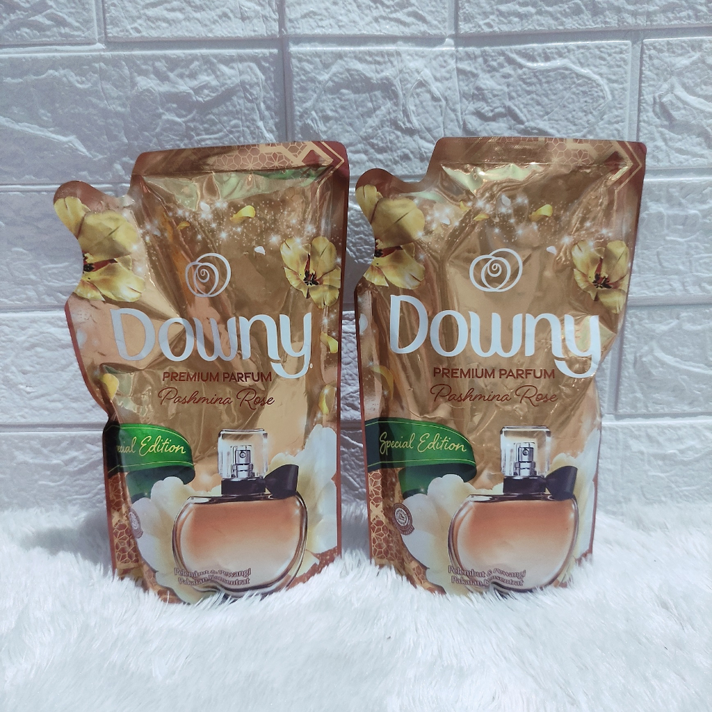 Jual Pelembut & Pewangi Pakaian Downy Pashmina Rose Gold 550ml | Shopee Indonesia