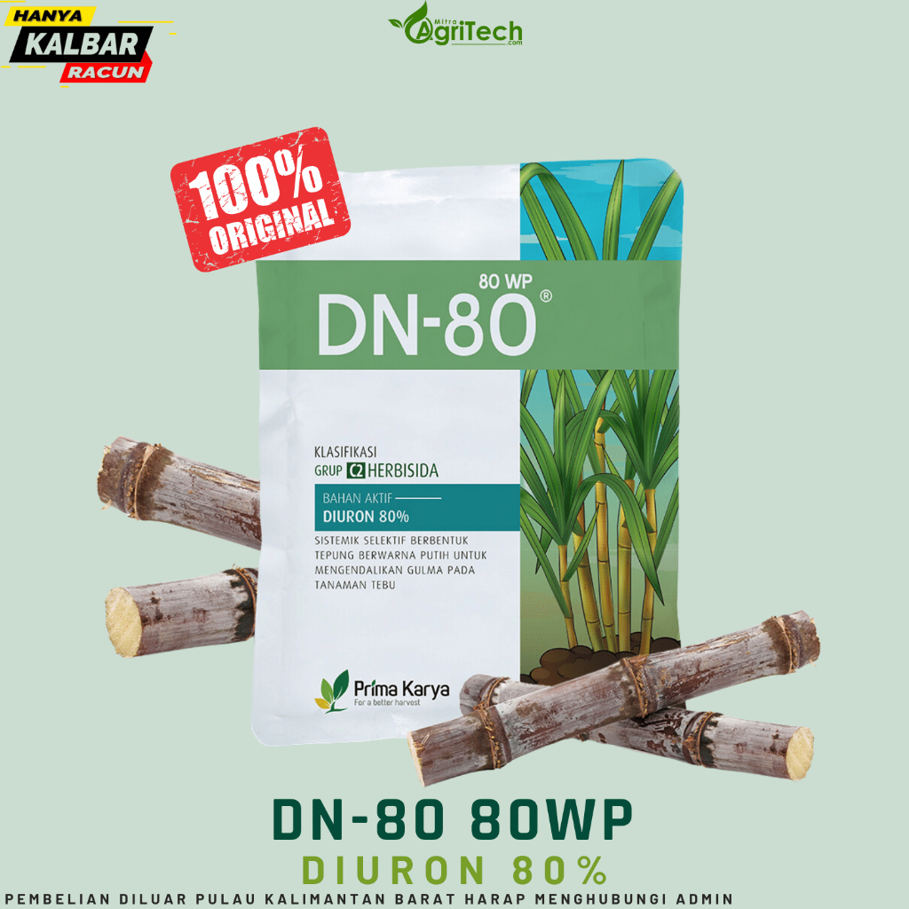 Jual HERBISIDA DN 80 DN-80 ISI 200 GRAM DIURON 80% PENGENDALI GULMA ...