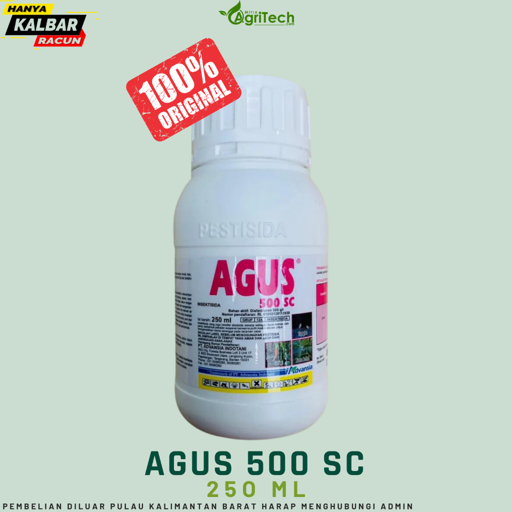 Jual INSEKTISIDA AGUS 500 SC 250 ML PEMBASMI KUTU PUTIH KEBUL DAN ...
