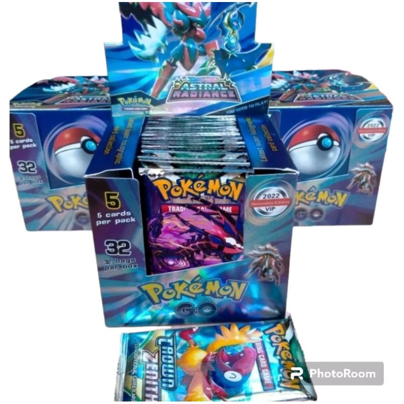 Jual 5 SACHET MAINAN KARTU POKEMON TRADING CARD DG | Shopee Indonesia