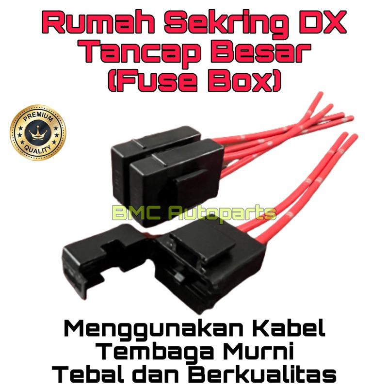 Jual Fuse Box / Rumah Sekring Sikring DX Tancap BESAR Mobil dan Motor ...