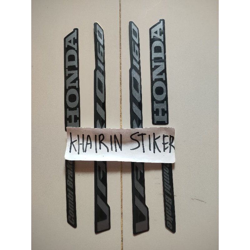 Jual striping stiker vario 160 hitam dof doff 2022 original | Shopee ...
