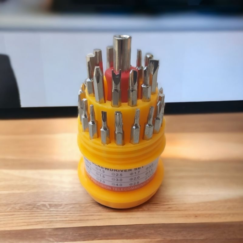 Jual OBENG SET 31 IN 1 MULTIFUNGSI / OBENG SET MAGNETIC 31PCS / OBENG HANDPHONE / OBENG MINI HP ...