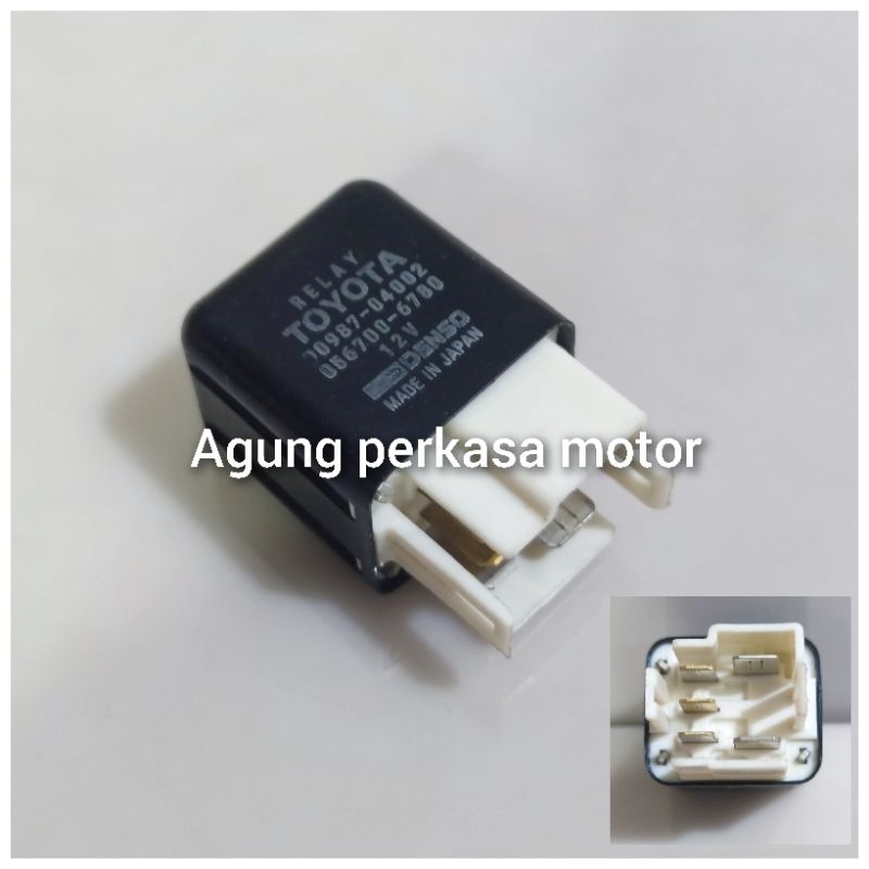 Jual Relay toyota 90987-04002 kaki 5 (original) | Shopee Indonesia