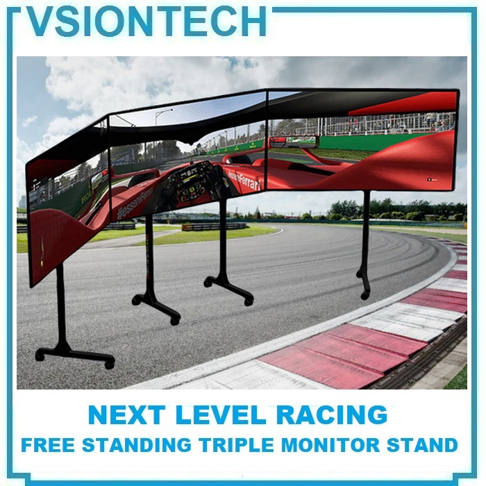 Jual Next Level Racing Free Standing Triple Monitor Stand - Add On TV ...