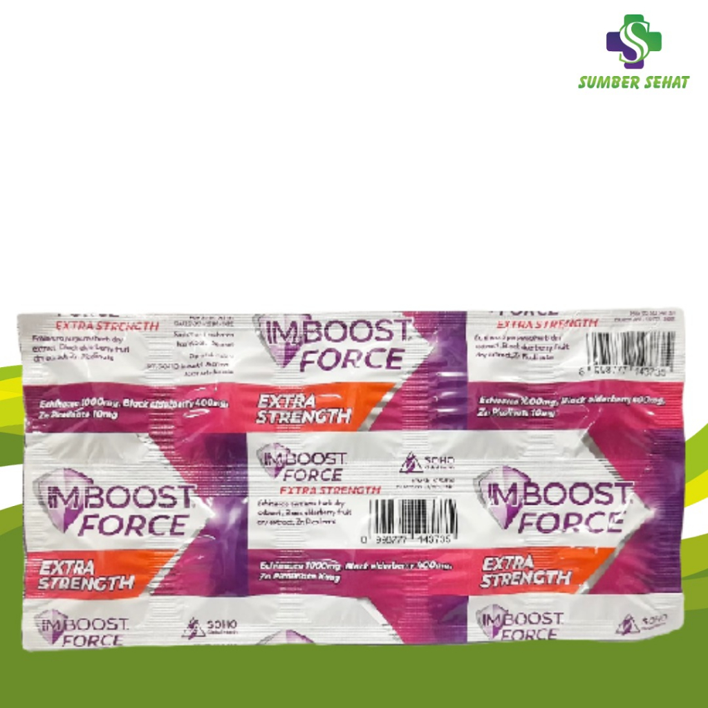 Jual IMBOOST FORCE ES EXTRA STRENGTH STRIP 10 TABLET | Shopee Indonesia