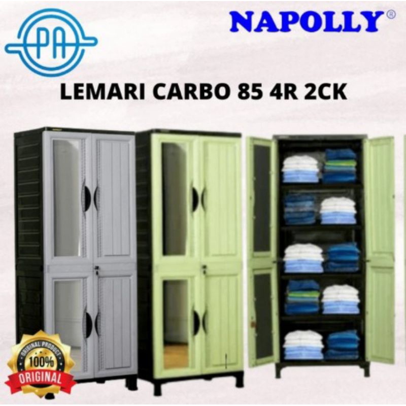 Jual LEMARI PAKAIAN NAPOLLY TERBARU LEMARI BAJU MODERN LEMARI CABRO 85 ...
