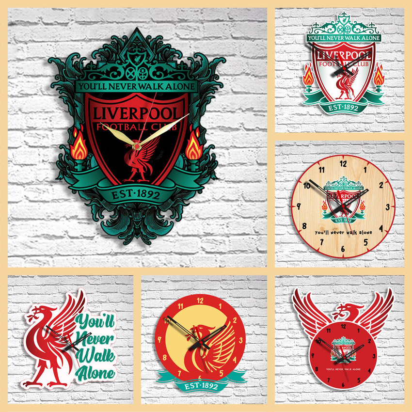 Jual Jam Dinding Bola Liverpool FC Poster Holligan Liga Inggris ...
