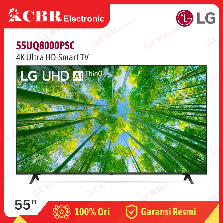 Jual TV LG 55 Inch LED TV 55UQ8000PSC (4K UHD - Smart TV) | Shopee ...