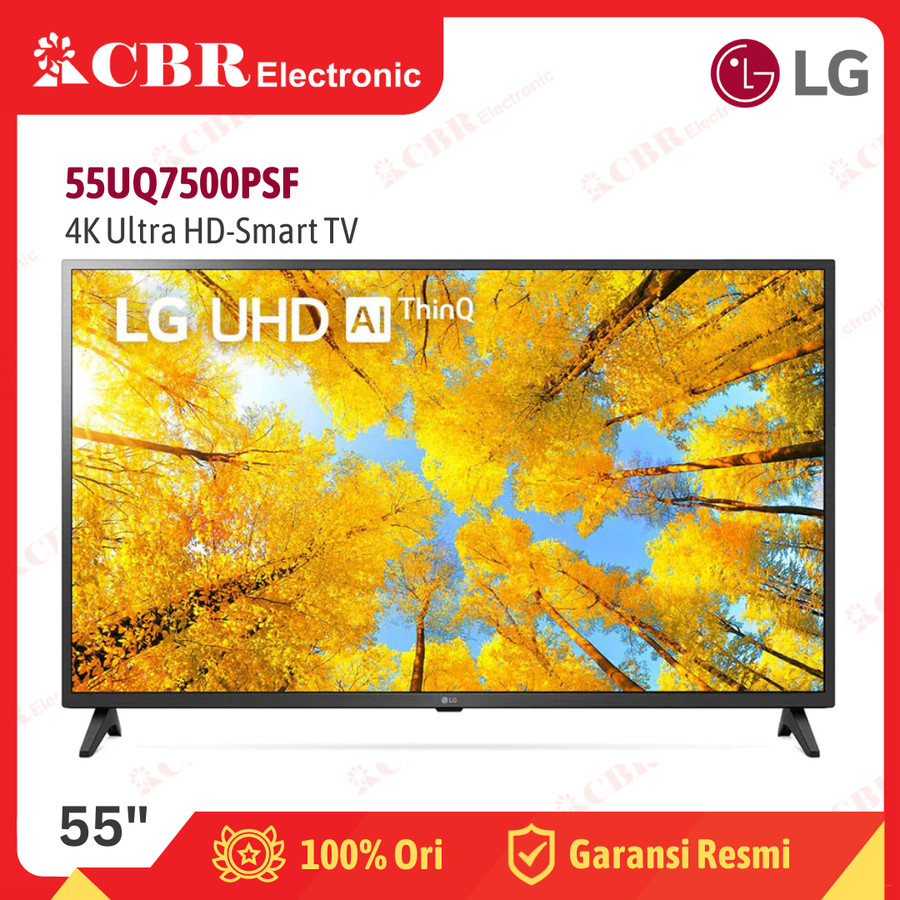 Jual TV LG 55 Inch LED 55UQ7500PSF (4K UHD - Smart TV) | Shopee Indonesia