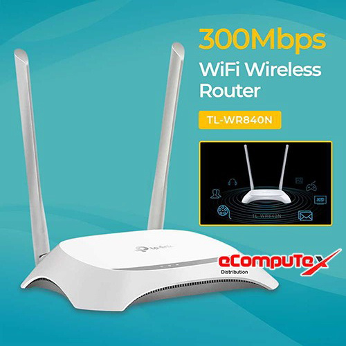 Jual WIRELESS N ROUTER 300MBPS TP-LINKTL-WR840N / Router Repeater ...